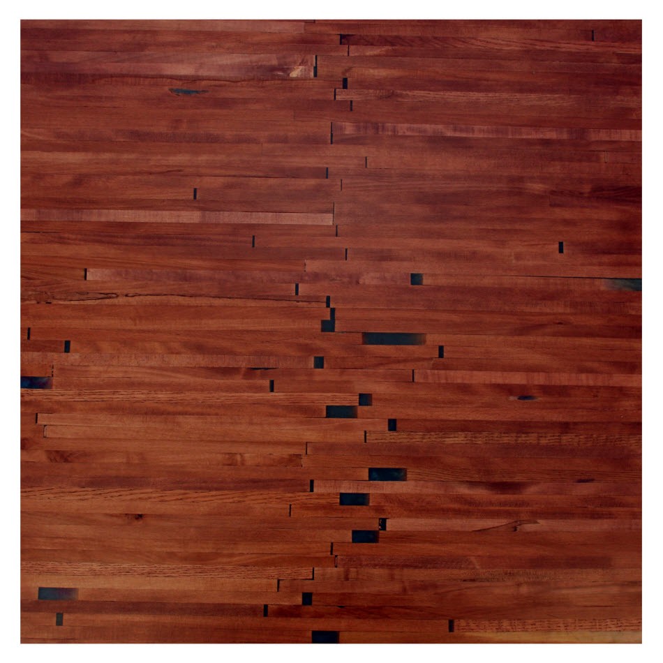 Rustic Solid Wood Butcher Block Table Top