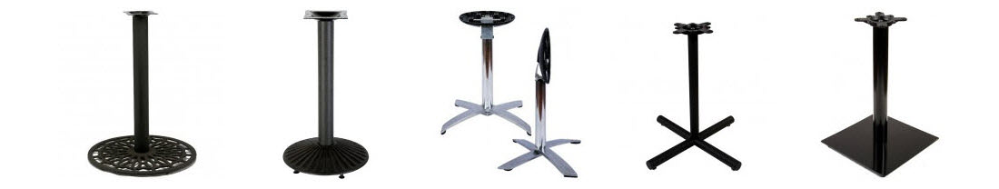 Designer Series Table Bases Now in Stock at RestaurantFurniture.net